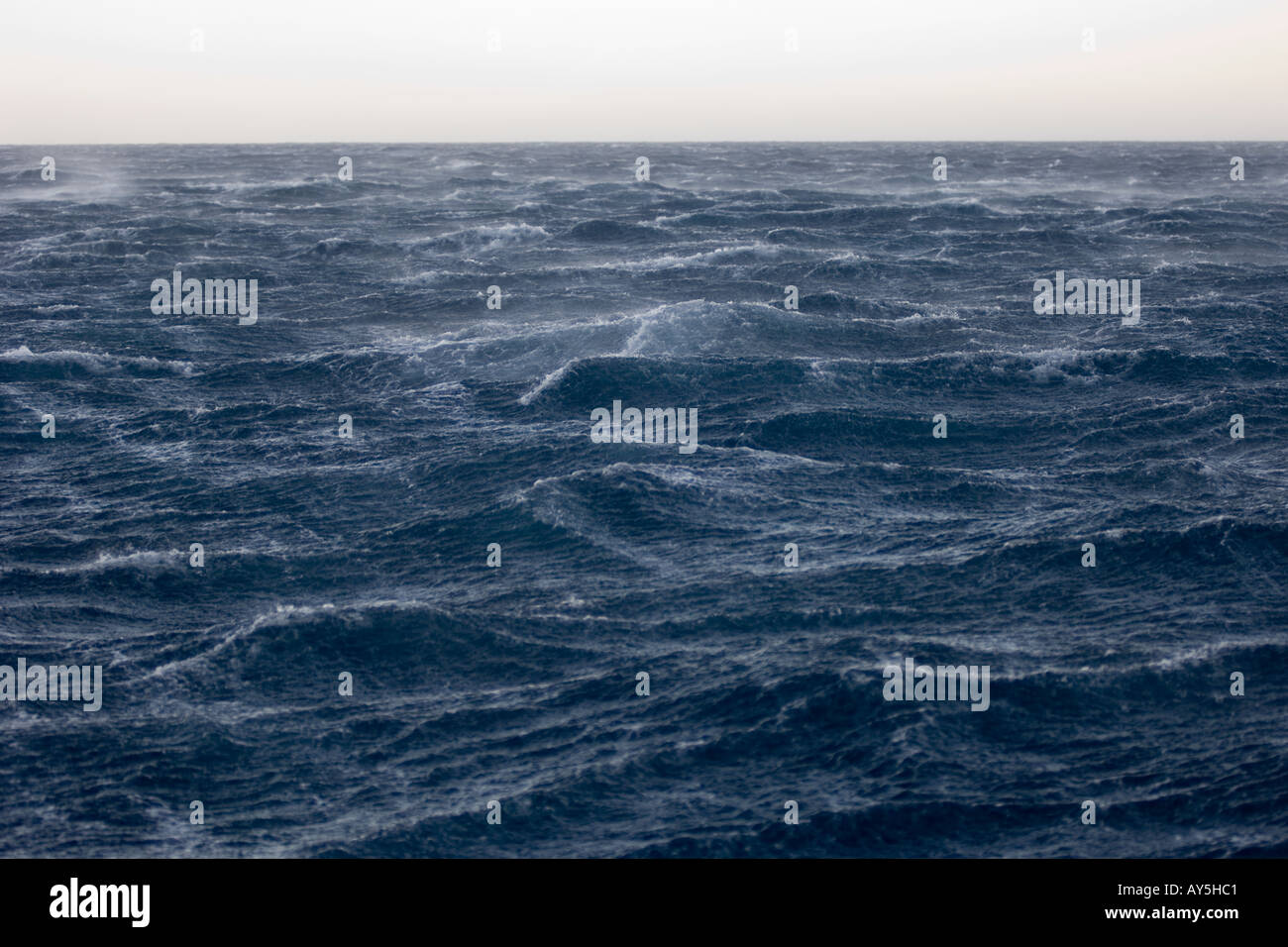Wind swept sea at Isla Guadalupe, Mexico Stock Photo - Alamy