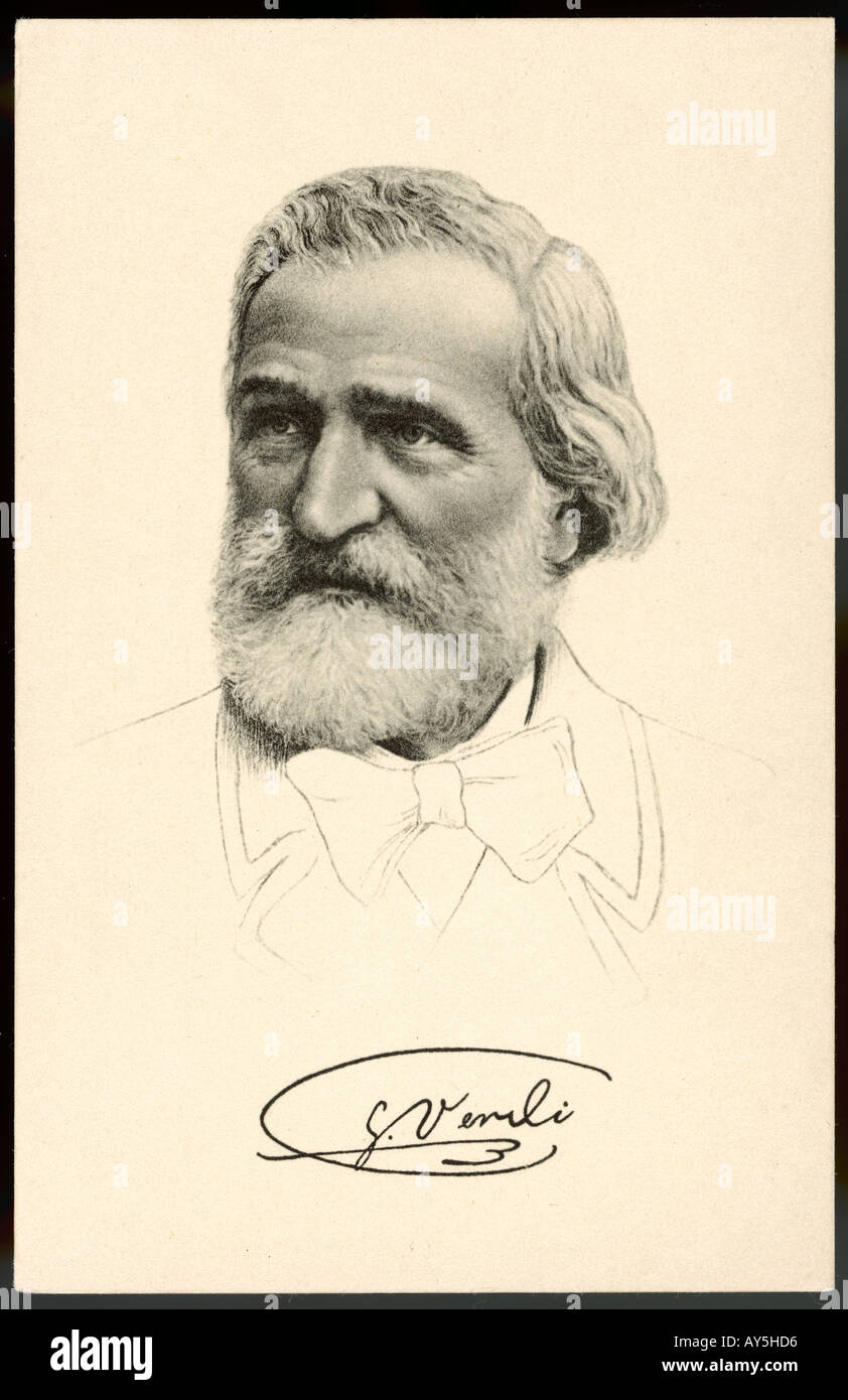 Giuseppe Verdi Signature