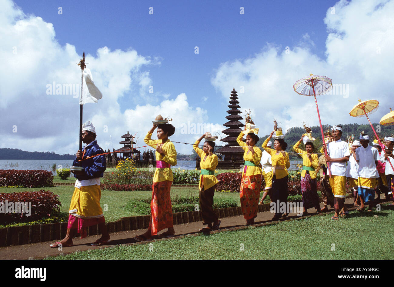 Indonésie Bali Temple Ulu Danu Stock Photo - Alamy