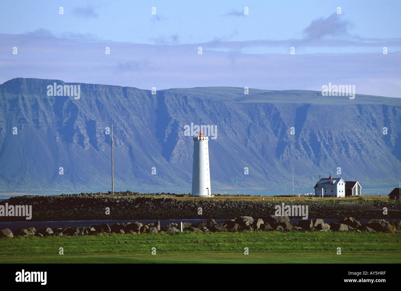 Seltjarnarnes lighthouse hi-res stock photography and images - Alamy