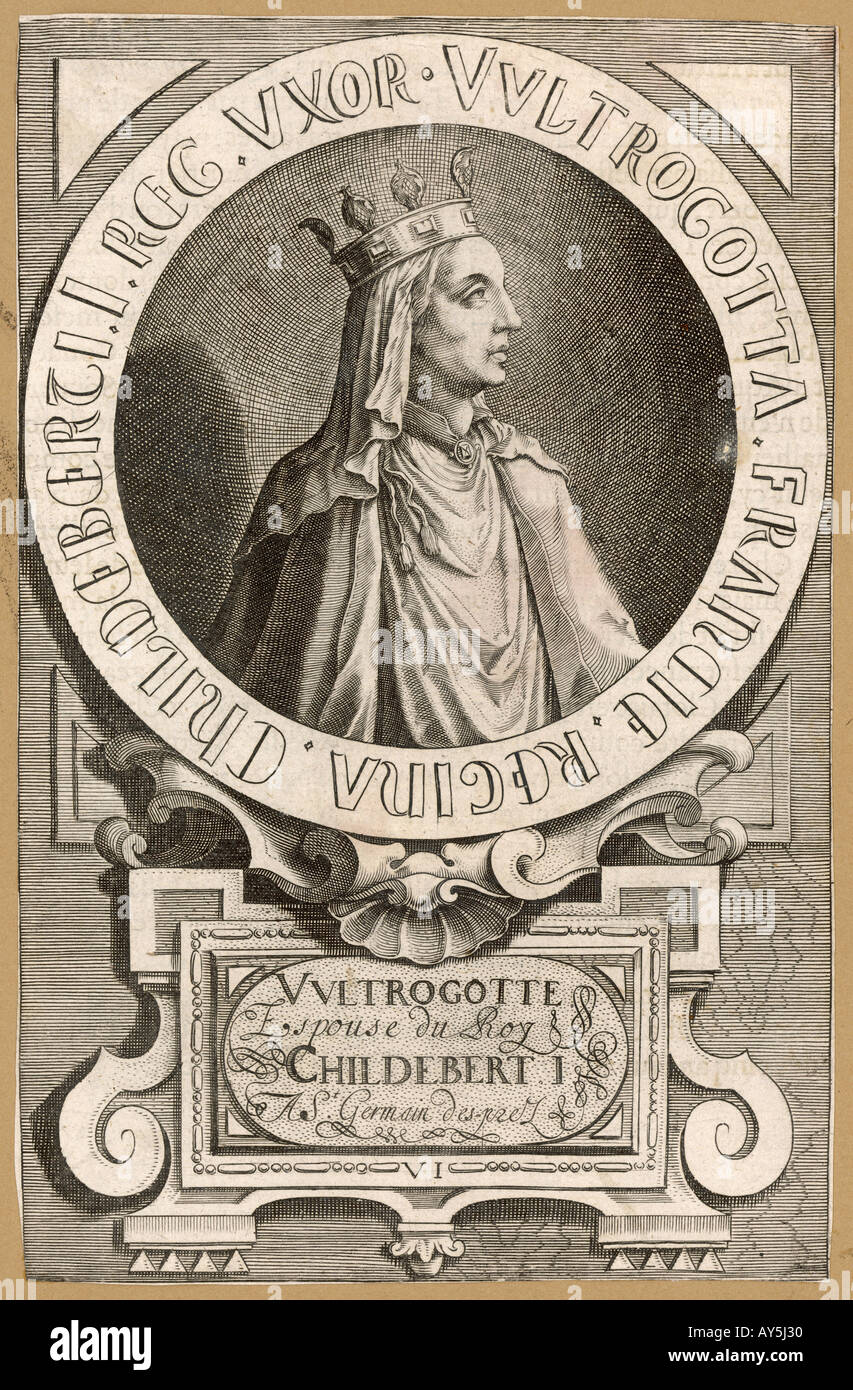 Ultrogotte queen childebert i hi-res stock photography and images - Alamy