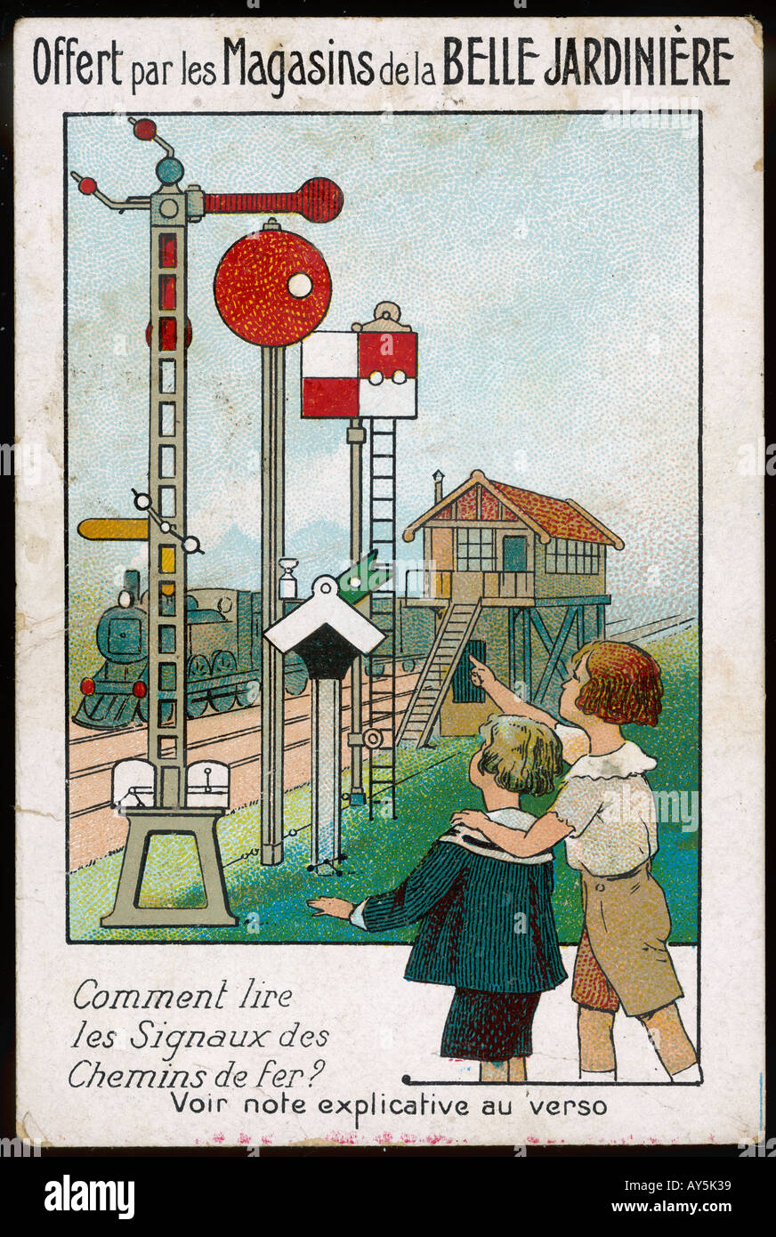 French rail signals full details hi-res stock photography and images ...