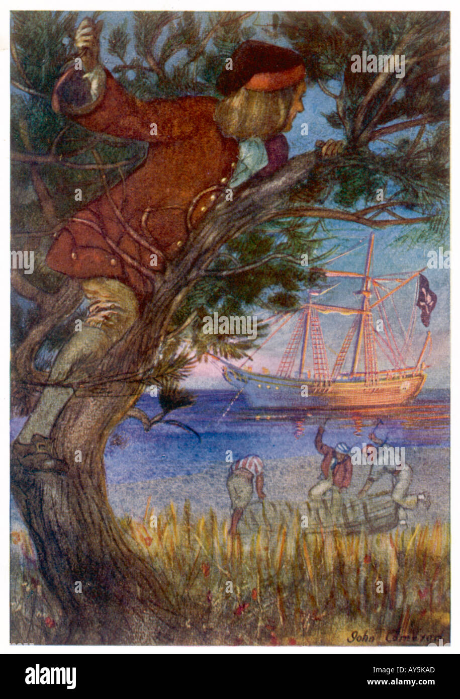 Treasure Isle Jim Spies Stock Photo - Alamy