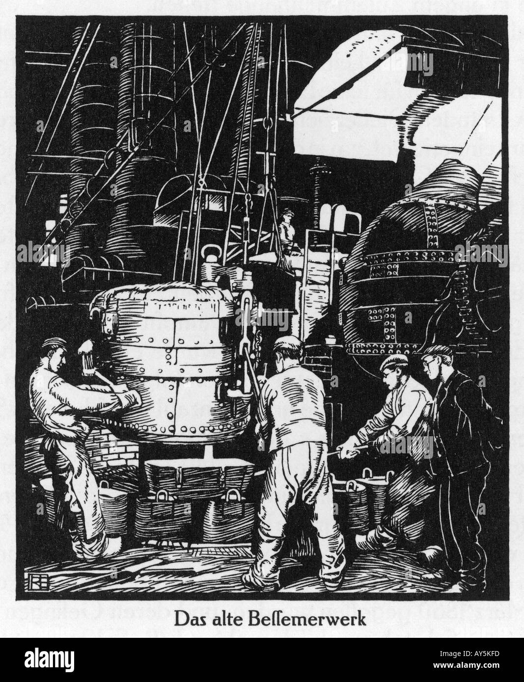 Bessemer process hi-res stock photography and images - Alamy