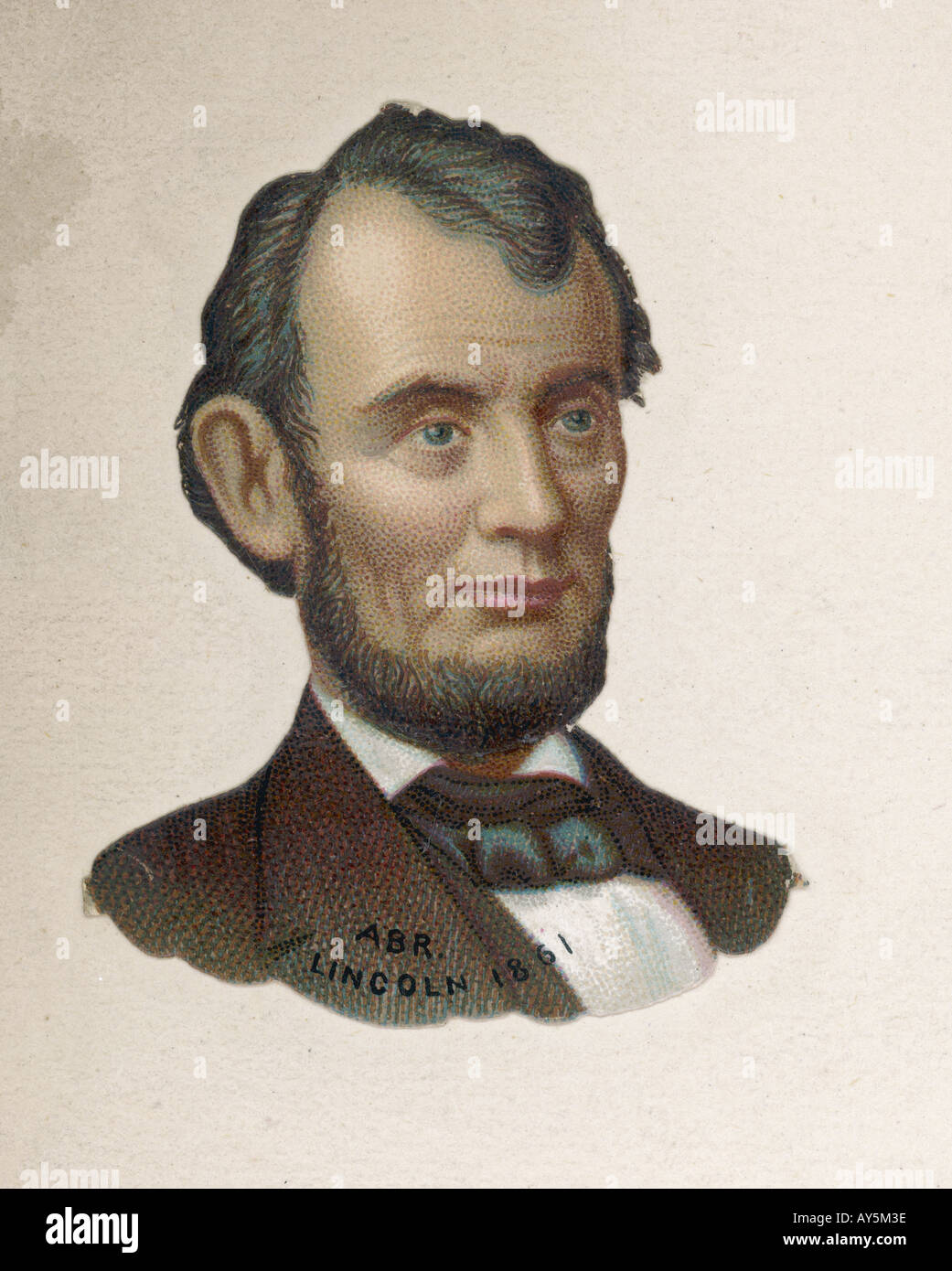 Abraham lincoln 1809 1865 u s president hi-res stock photography and ...
