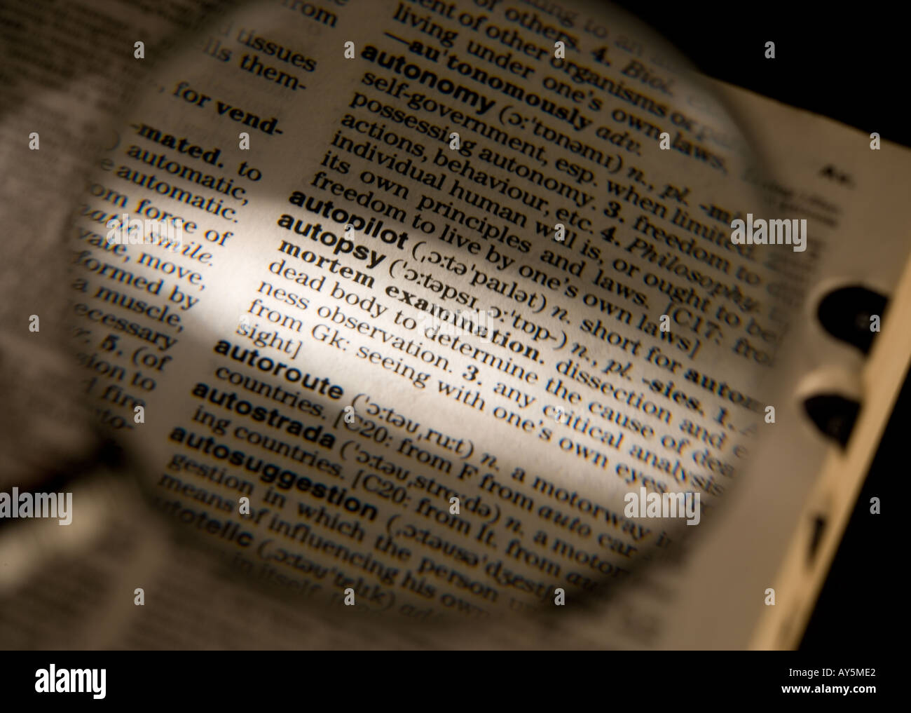 Autopsy definition hi-res stock photography and images - Alamy