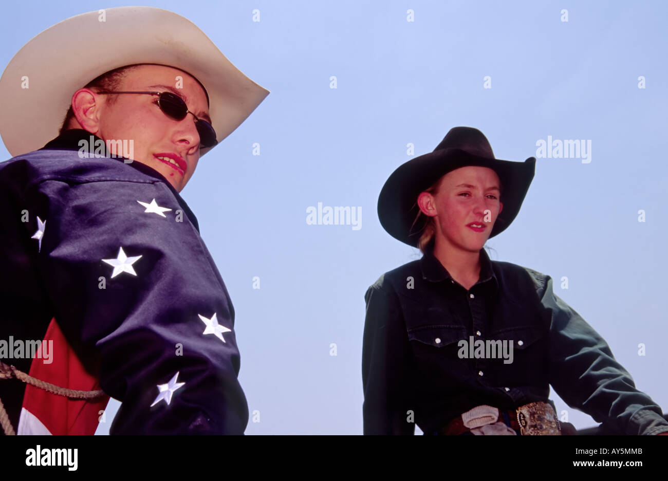 Brother and sister are ready to rope and ride, at the annual Capitan ...