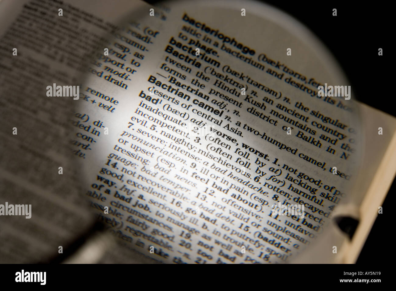 Bad definition hi-res stock photography and images - Alamy