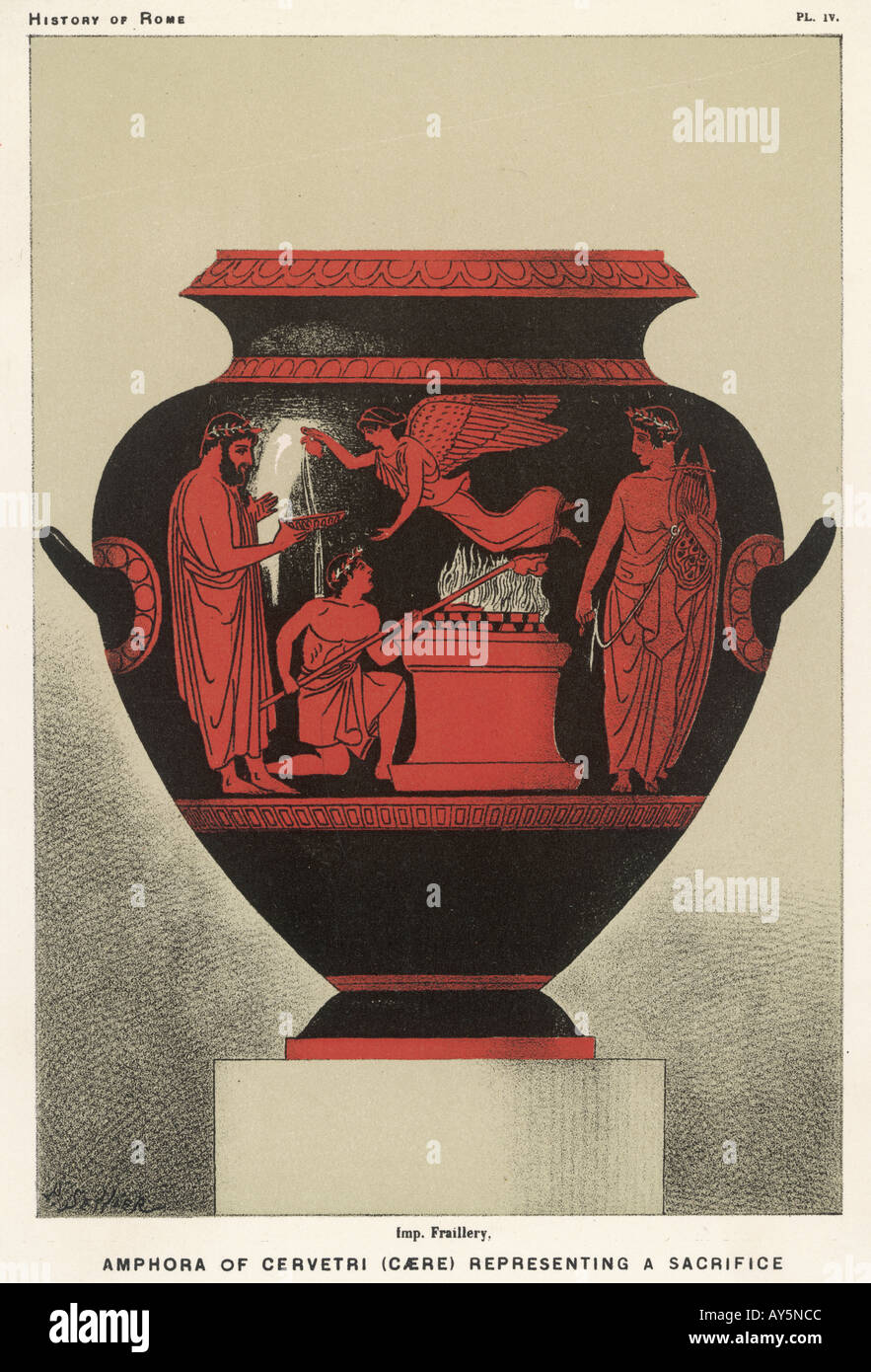 Ancient Italian Anphora Stock Photo - Alamy