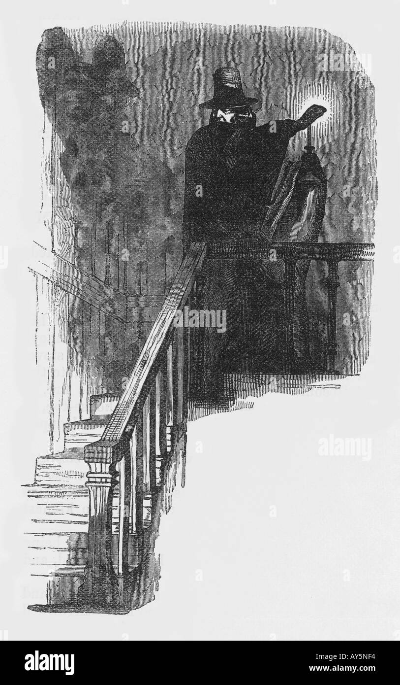 Haunted stairs hi-res stock photography and images - Alamy