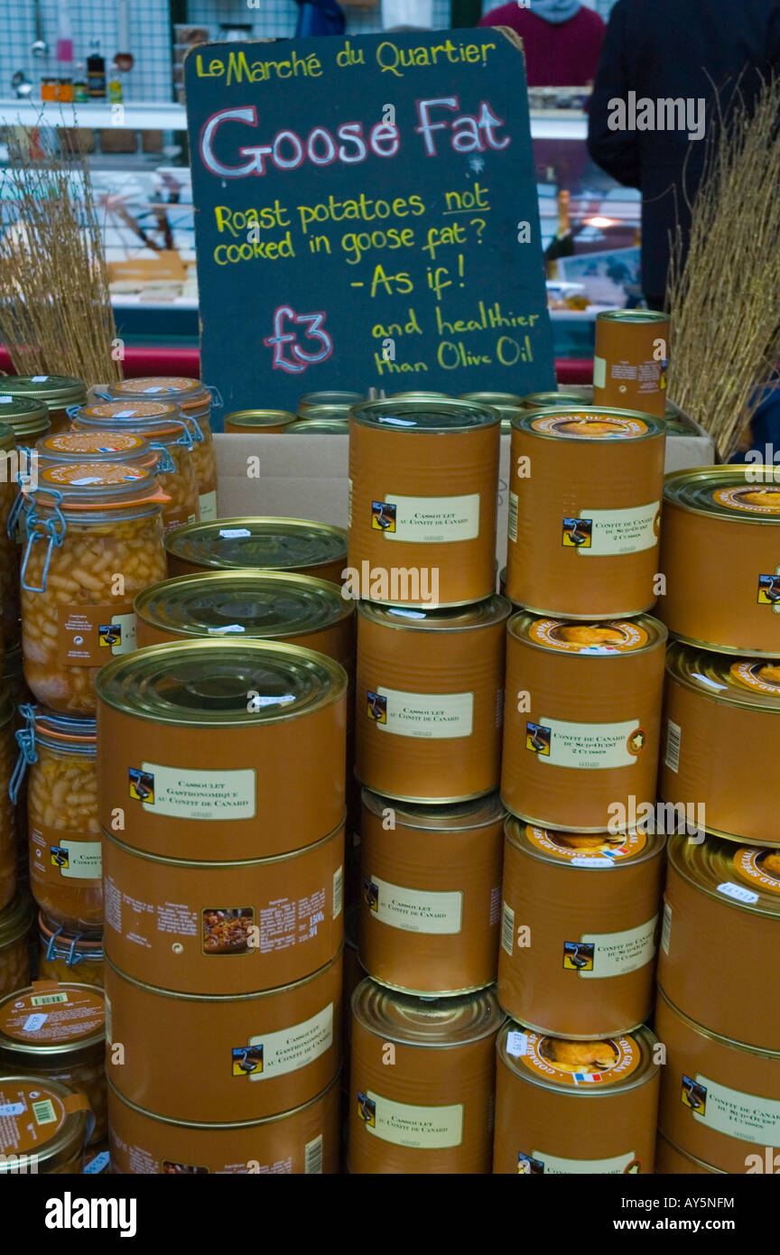 Goose fat tin hi-res stock photography and images - Alamy