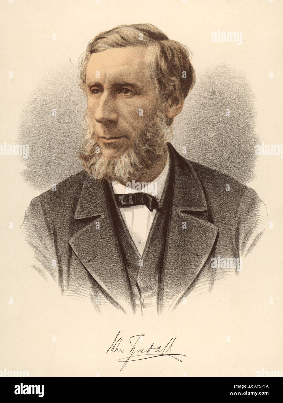 John Tyndall Colour Stock Photo - Alamy