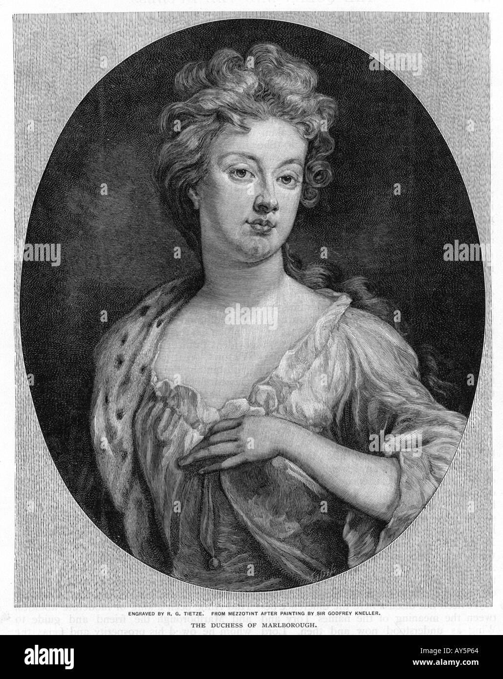 Sarah churchill duchess of marlborough hi-res stock photography and ...