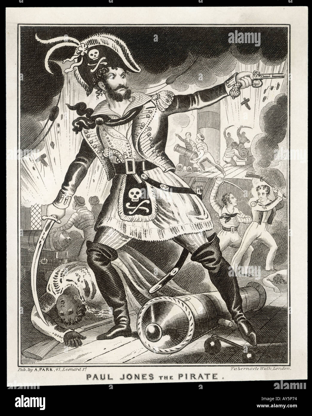John Paul Jones Pirate Stock Photo - Alamy