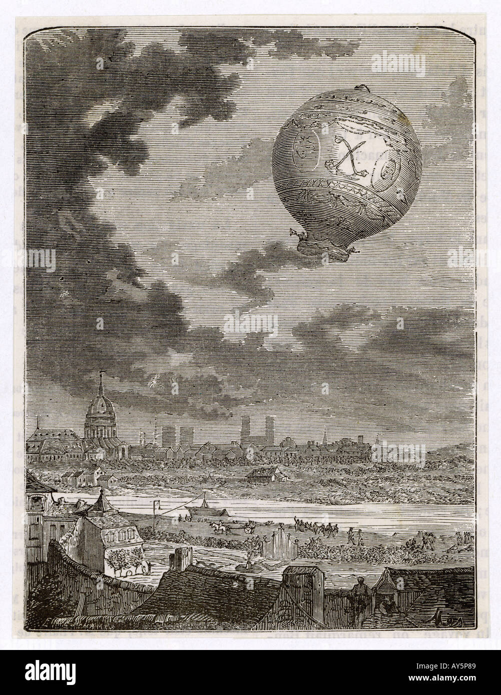 First manned flight in hi-res stock photography and images - Alamy