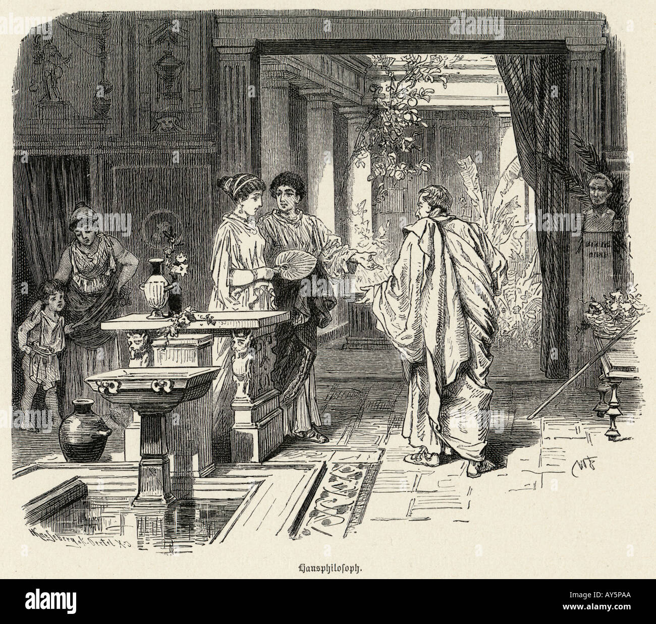 Ancient roman family hi-res stock photography and images - Alamy