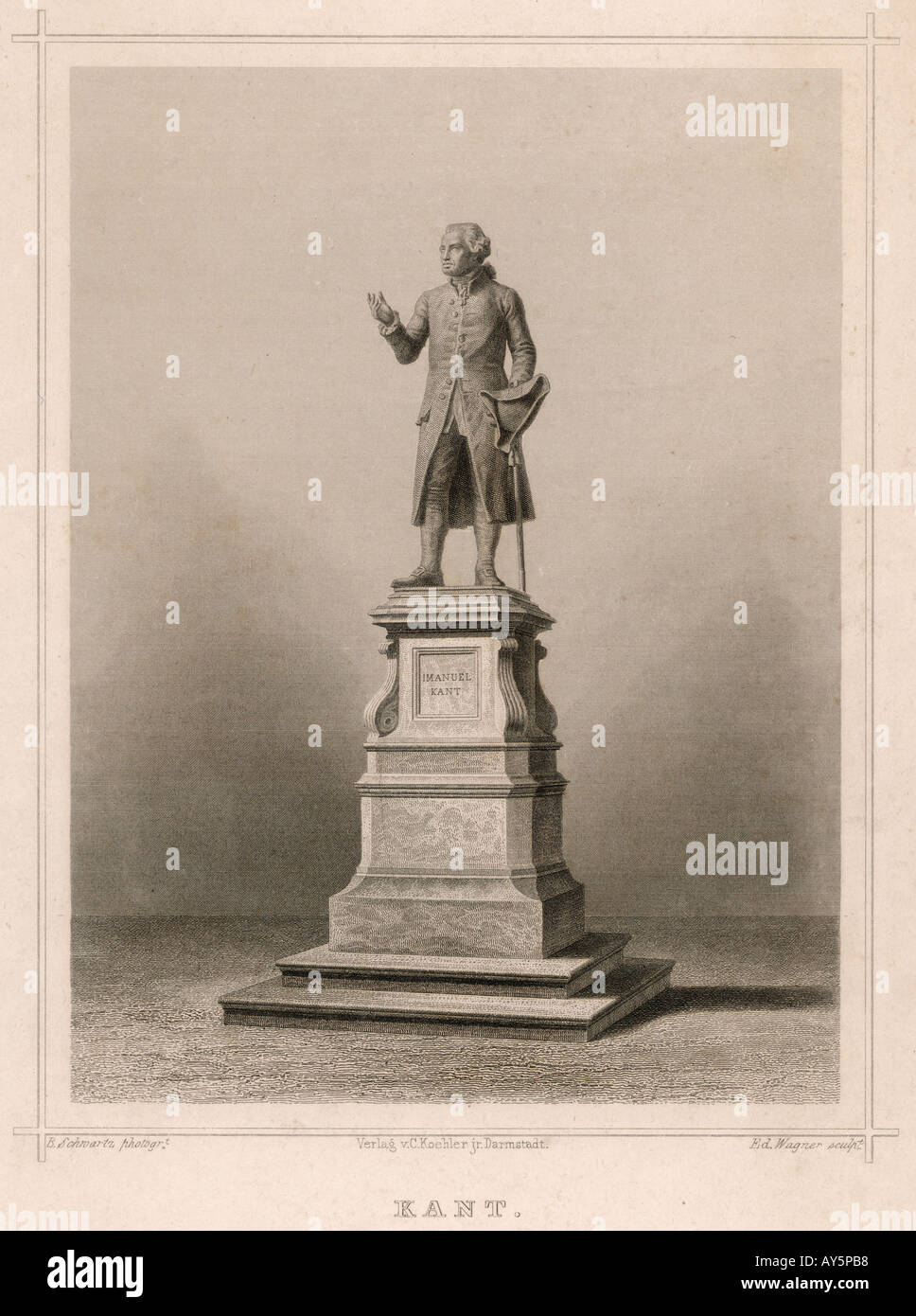 Immanuel kant statue hi-res stock photography and images - Alamy