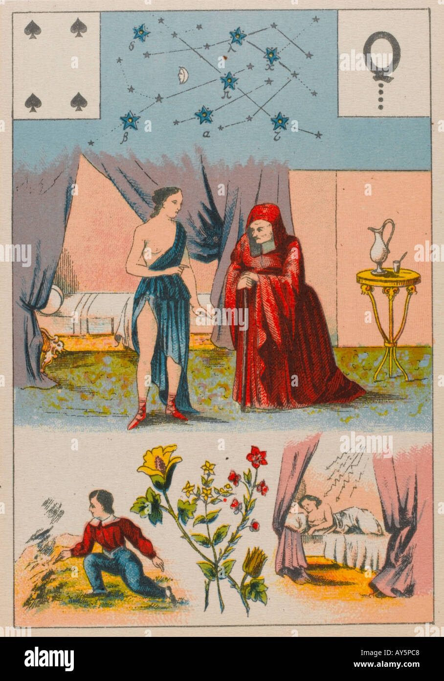 Lenormand cards hi-res stock photography and images - Alamy