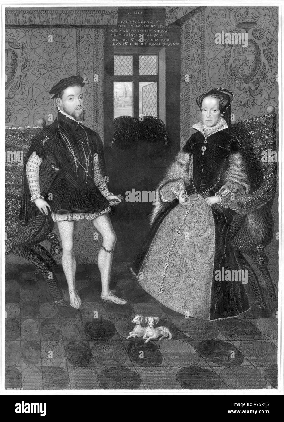 With queen mary ii Black and White Stock Photos & Images - Alamy