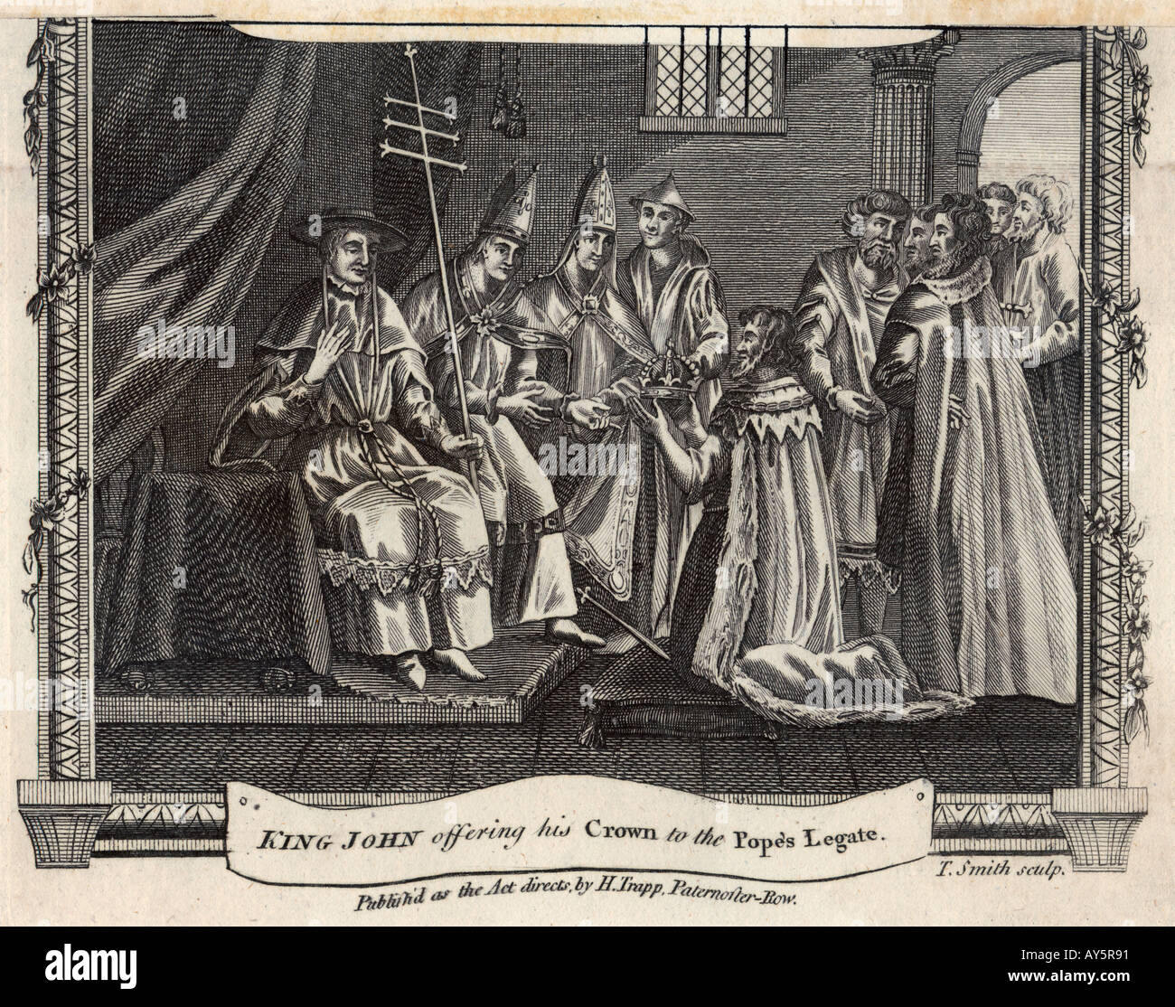 1213 King John Pope Stock Photo - Alamy