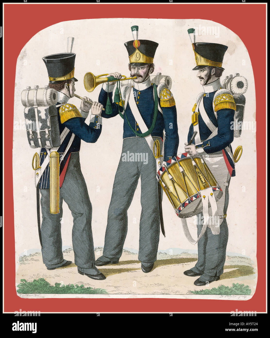 Military historical music hi-res stock photography and images - Alamy