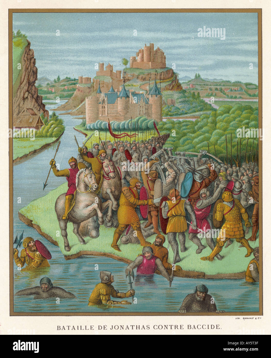 Old testament battle hi-res stock photography and images - Alamy