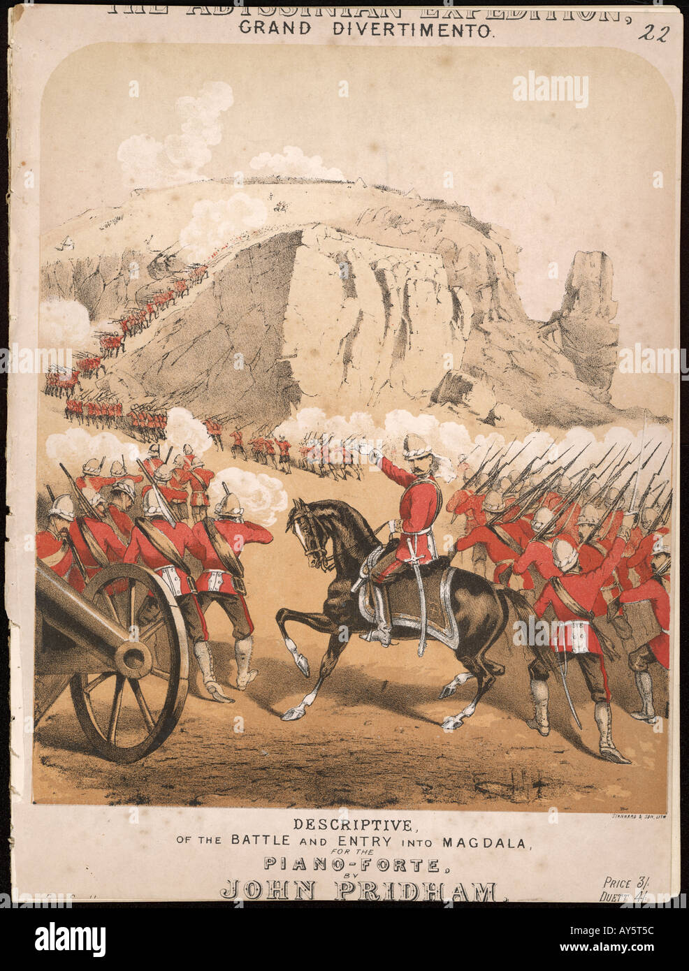 Ethiopia magdala 1868 hi-res stock photography and images - Alamy