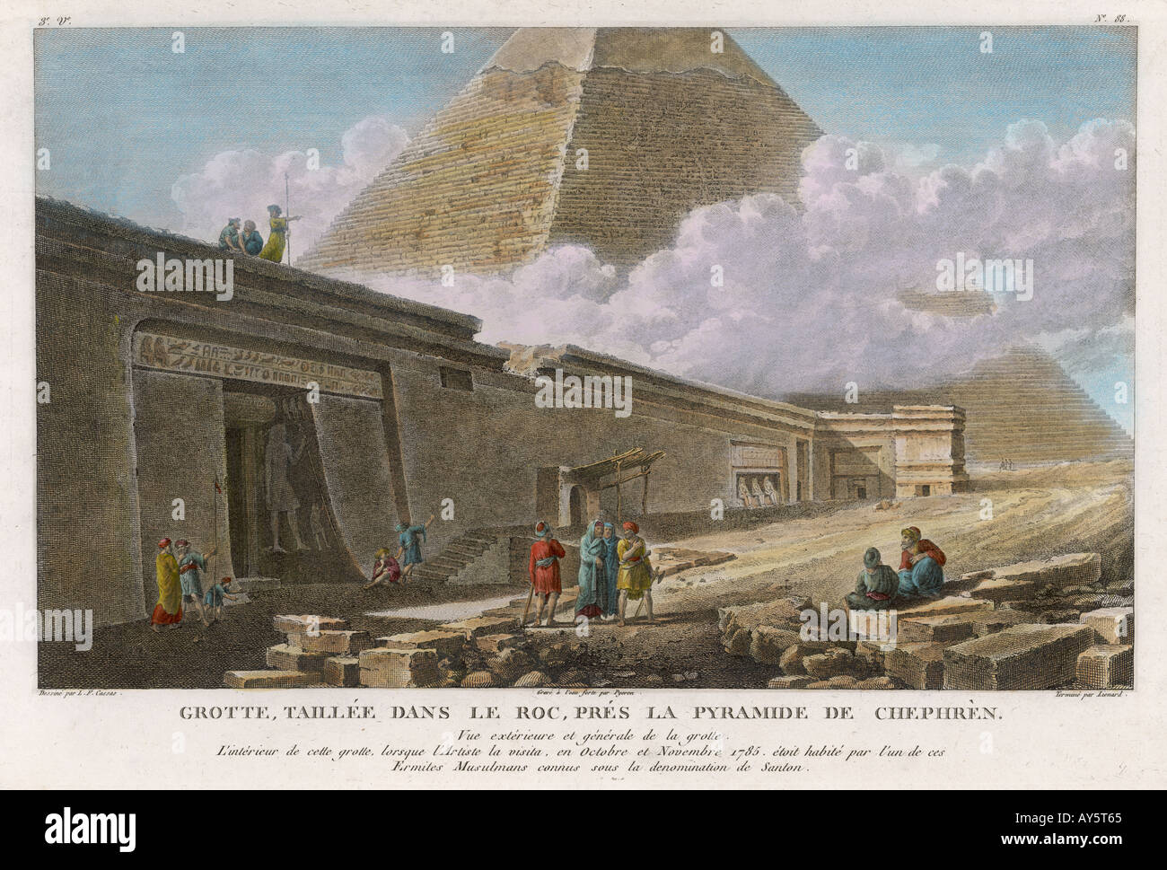 Pyramid relief hi-res stock photography and images - Alamy