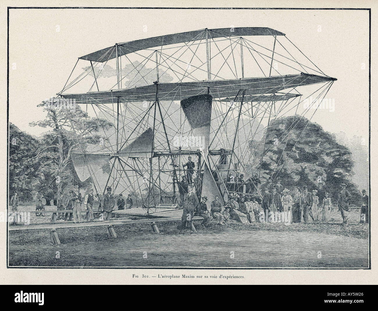 Maxims flying machine hi-res stock photography and images - Alamy