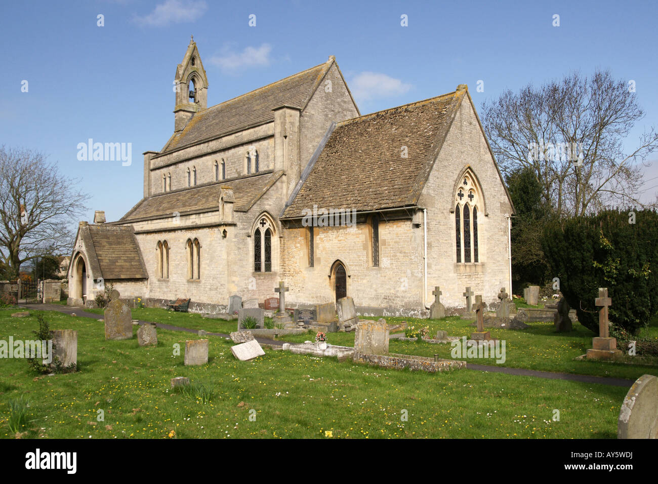 Hillesley church hi-res stock photography and images - Alamy