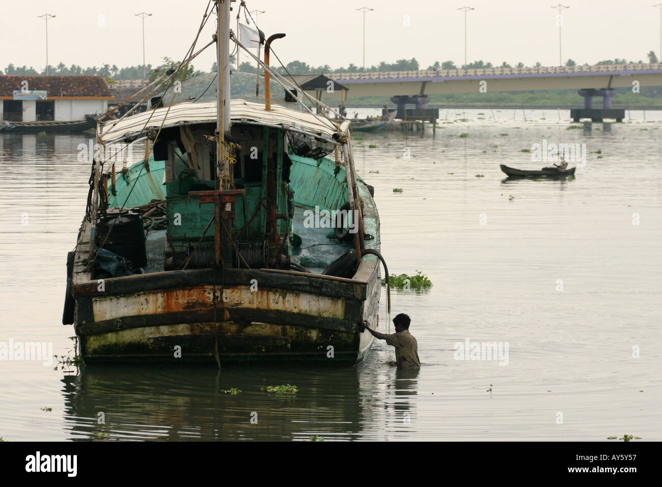 Fishermen, Cochin (Kochi), Kerala, India Stock Photo - Alamy