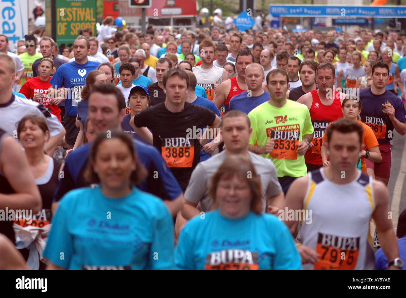 Fun run marathon bupa hi-res stock photography and images - Alamy