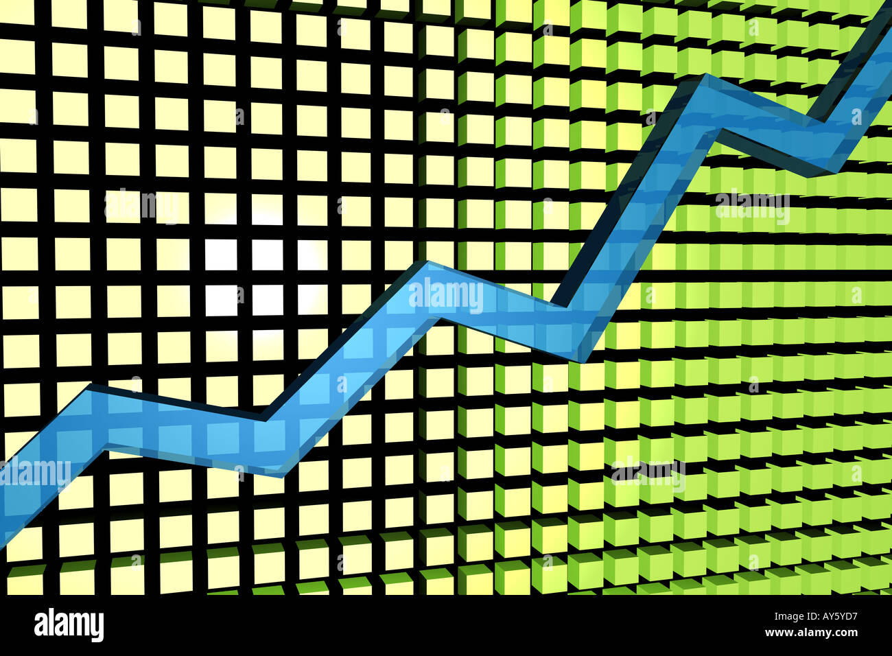 Share price rising graph hi-res stock photography and images - Alamy
