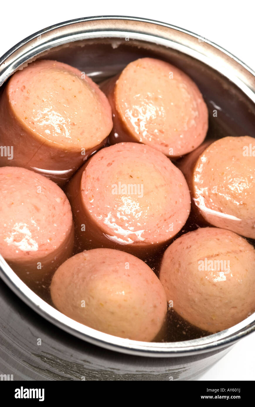 vienna sausage links made with chicken beef and pork in chicken broth ...