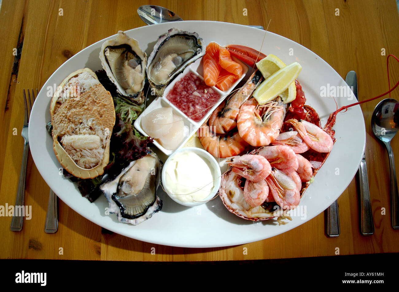 sea food platter Stock Photo - Alamy