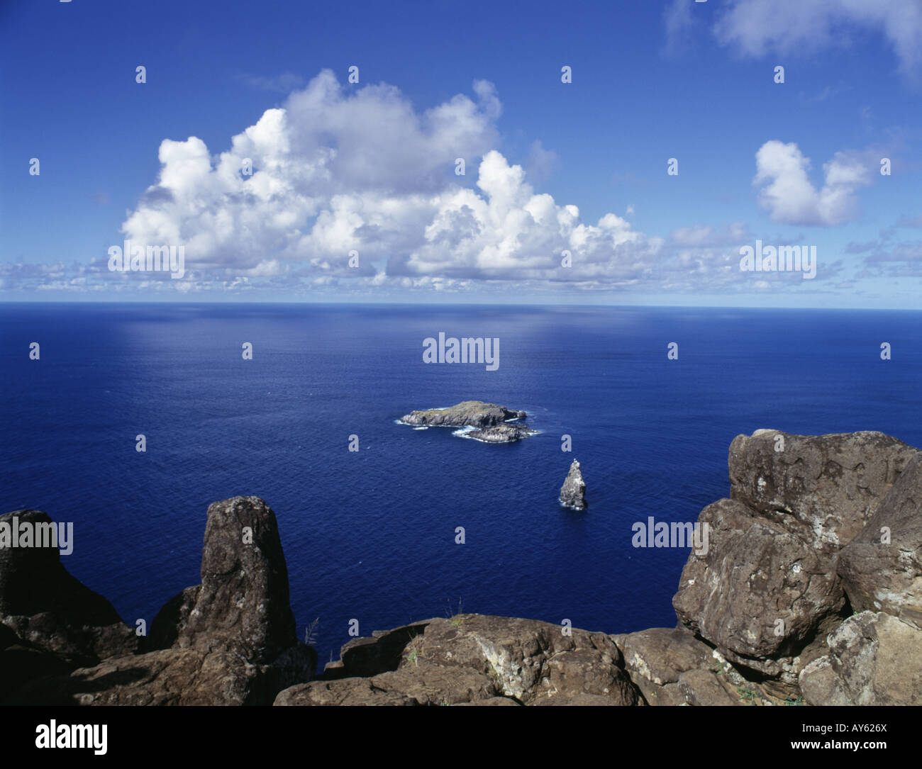 Coastline Shore Cliffs Deep blue sea Moto Nui islands offshore Rock ...