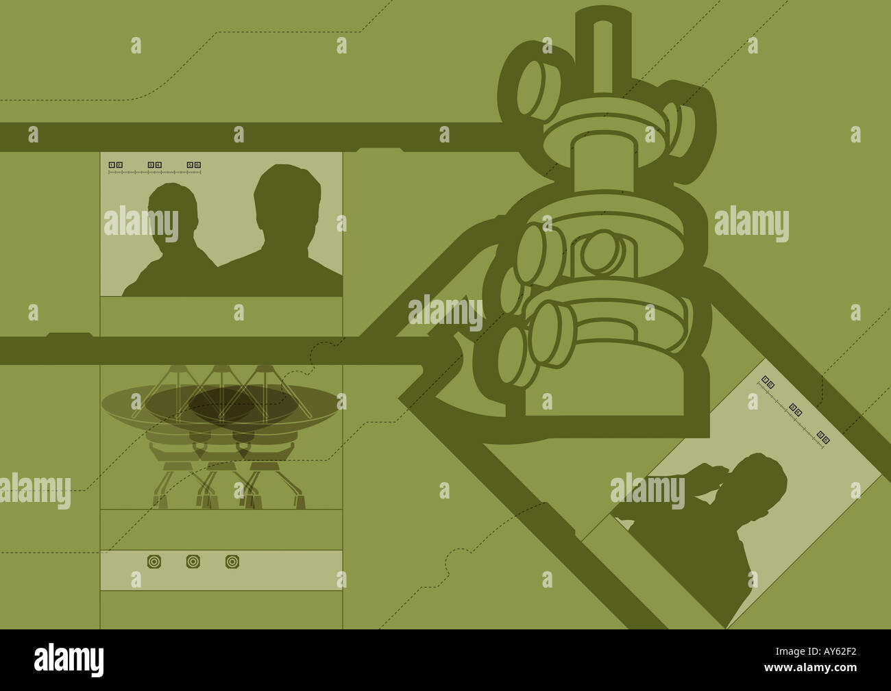 iconic communications tower design Stock Photo - Alamy