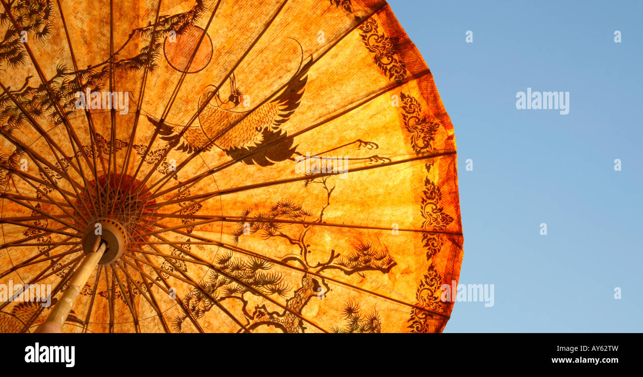 Bamboo parasol hi-res stock photography and images - Alamy