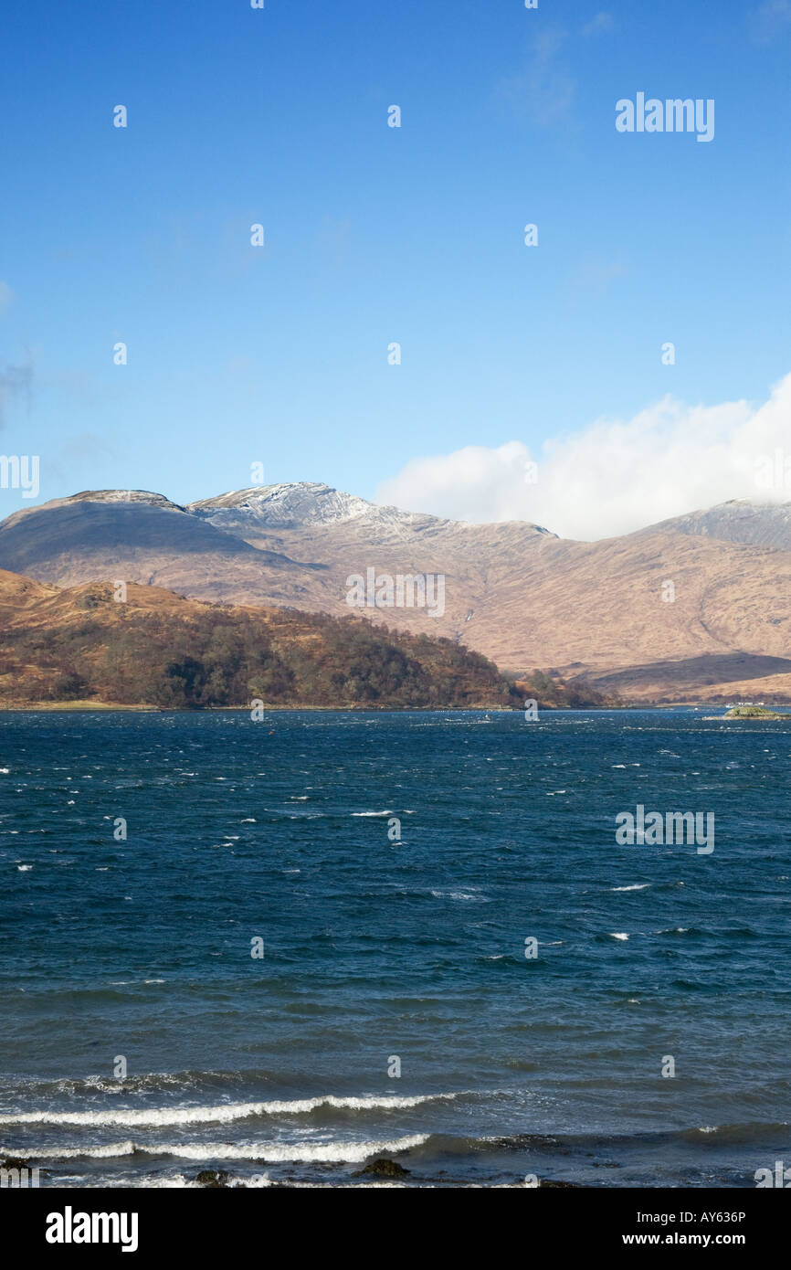 Loch Spelve from Croggan Isle of Mull Stock Photo - Alamy