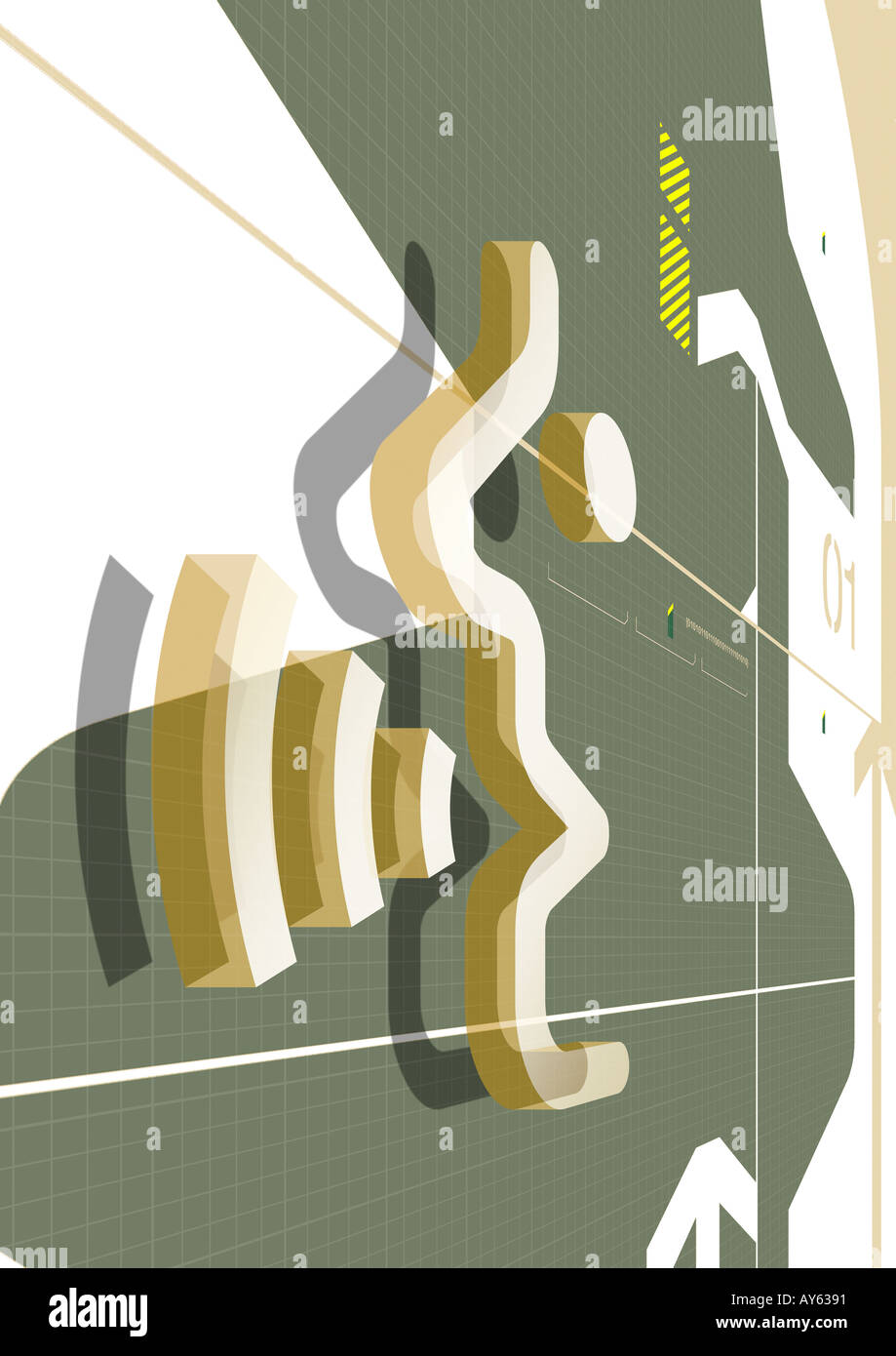 speaking face 3d icon design Stock Photo - Alamy