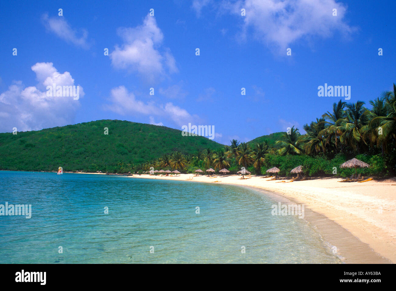 Little Dix Bay Virgin Gorda Stock Photo - Alamy