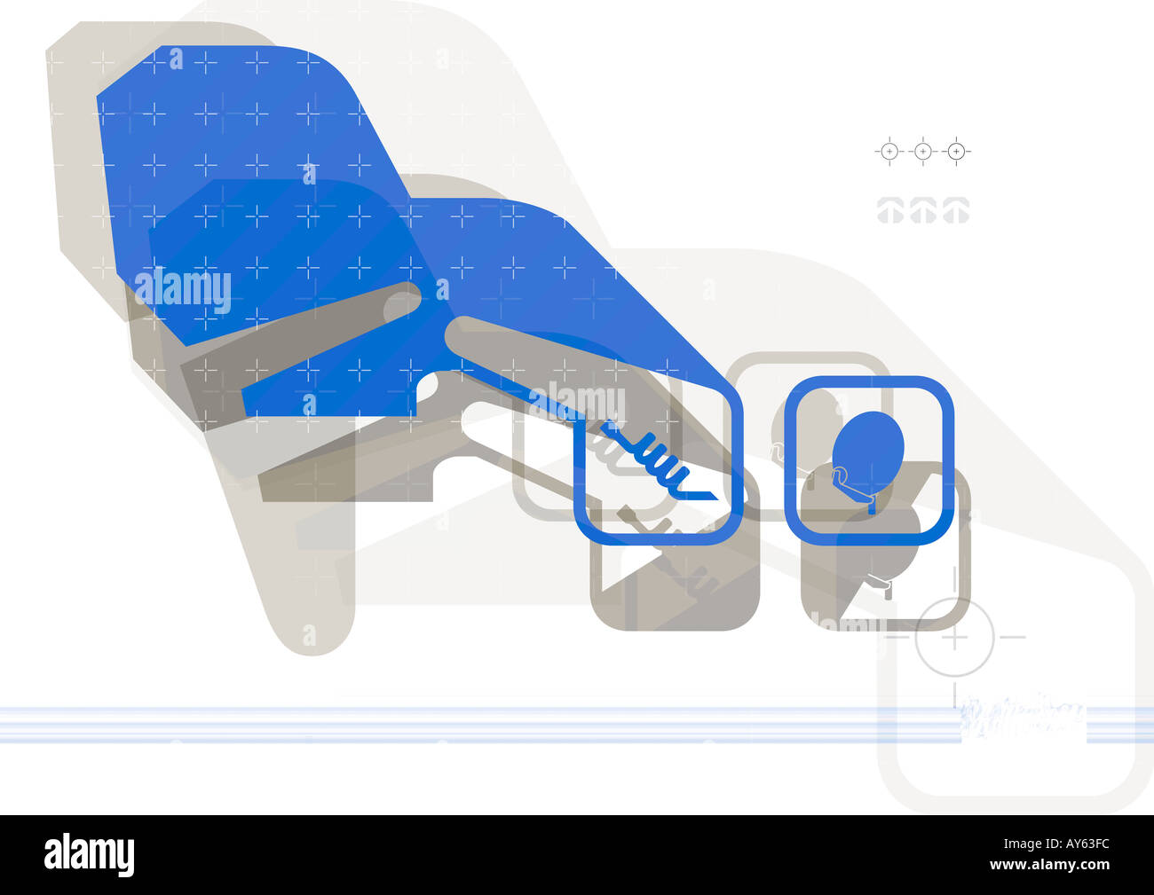 simple iconic communications design Stock Photo - Alamy