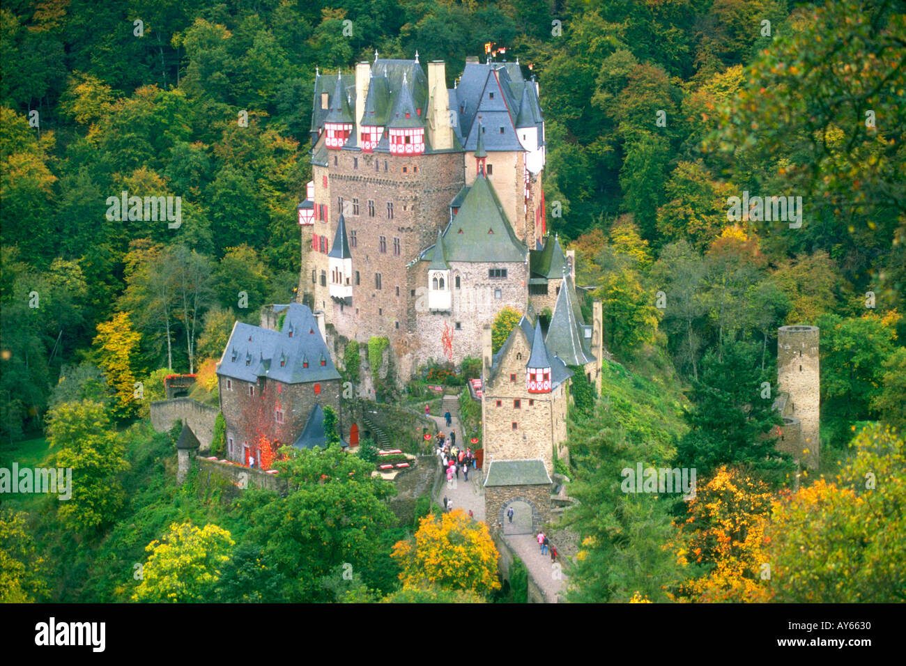Burg Eltz castle Germany Stock Photo - Alamy