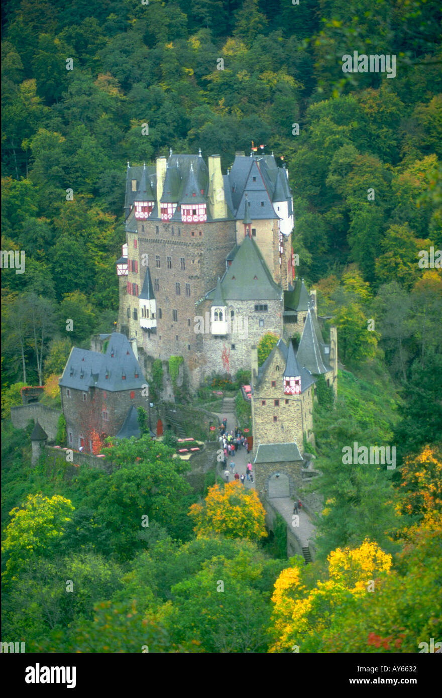 Burg Eltz castle Germany Stock Photo - Alamy
