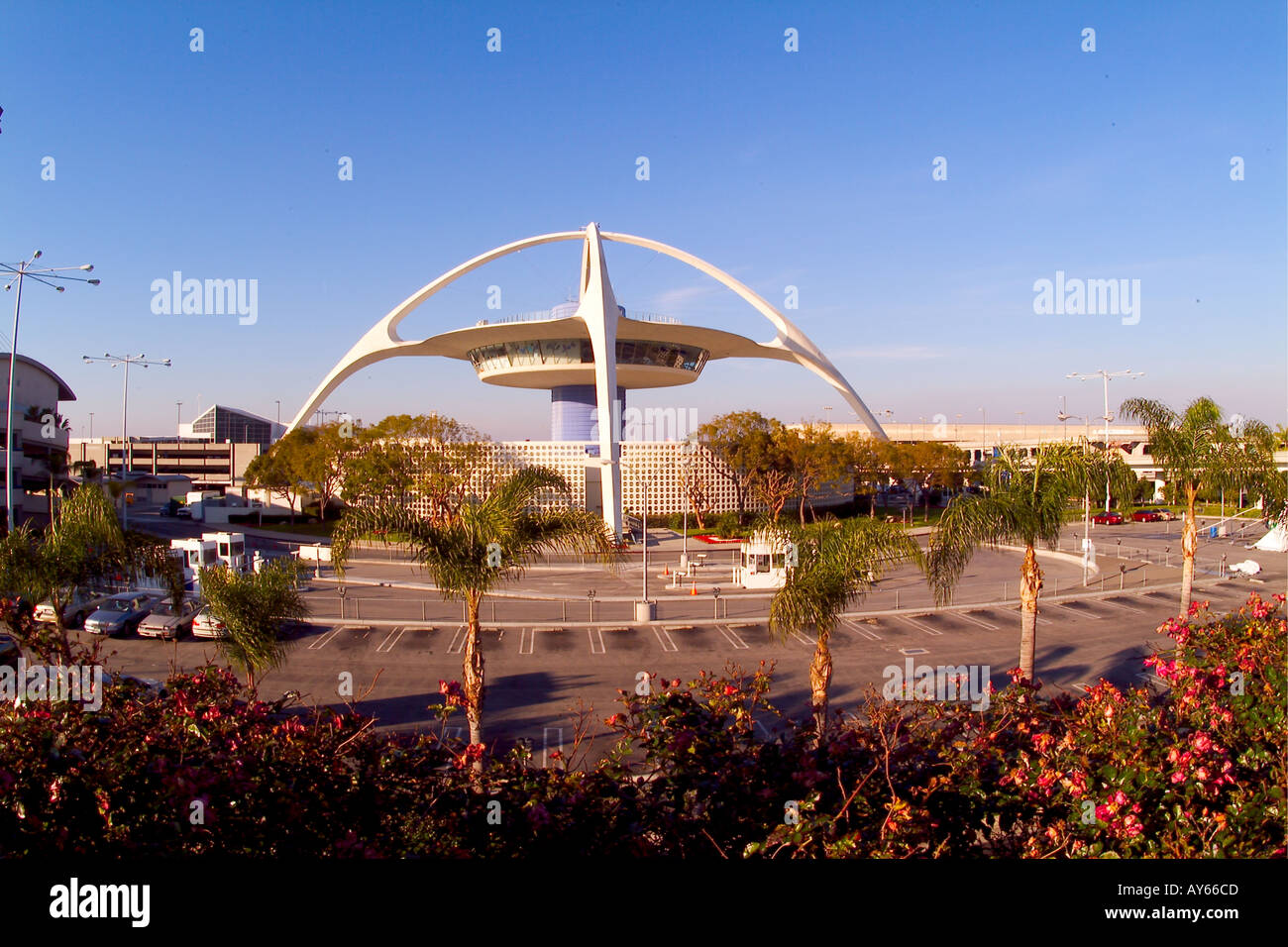 Famous Spider Tower at LAX Los Angeles International Airport California ...