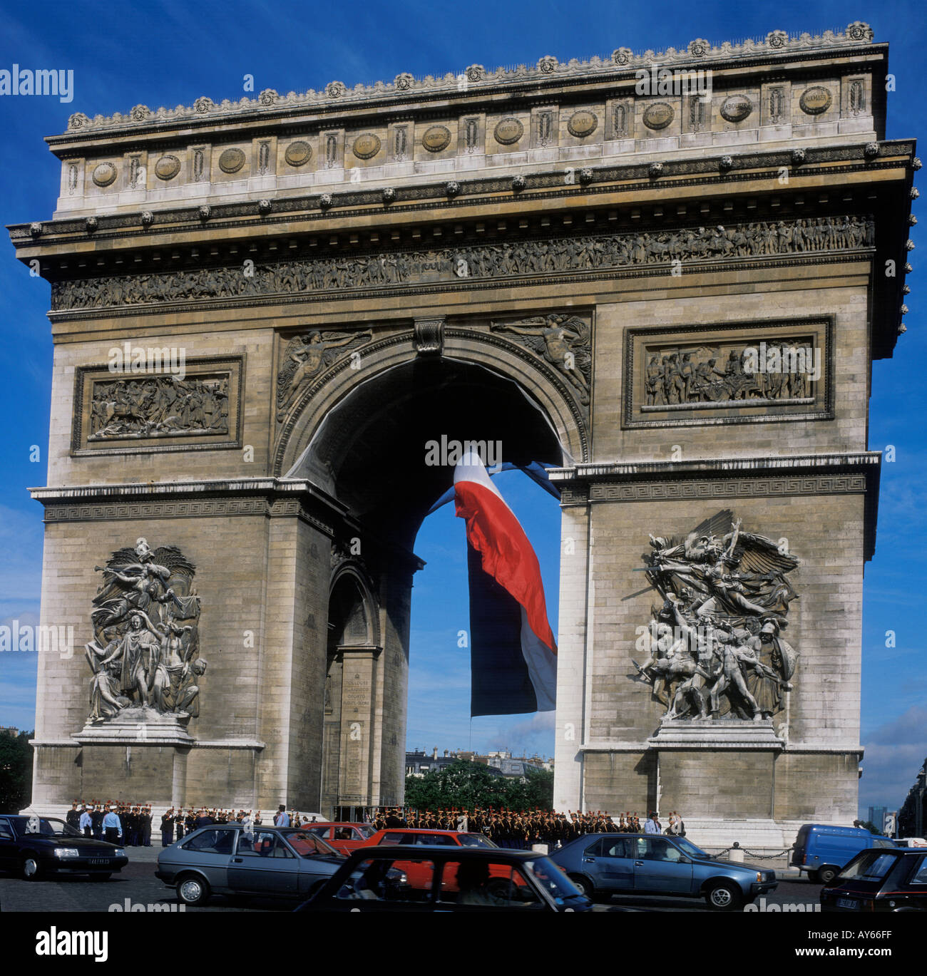 Arch of Triumph Paris France Stock Photo - Alamy