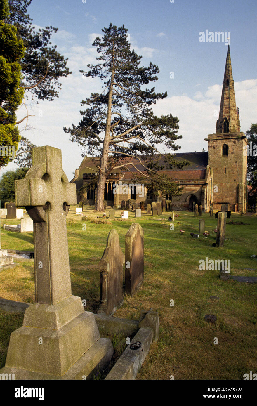 St Editha Church, Church Eaton, Staffordshire Stock Photo - Alamy
