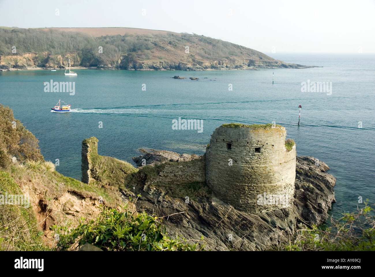 Salcombe castle hi-res stock photography and images - Alamy