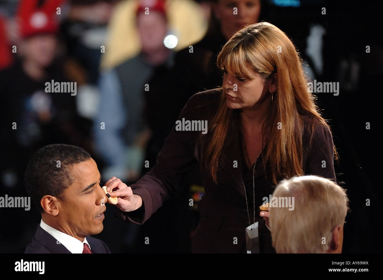 Obama face hi-res stock photography and images - Alamy