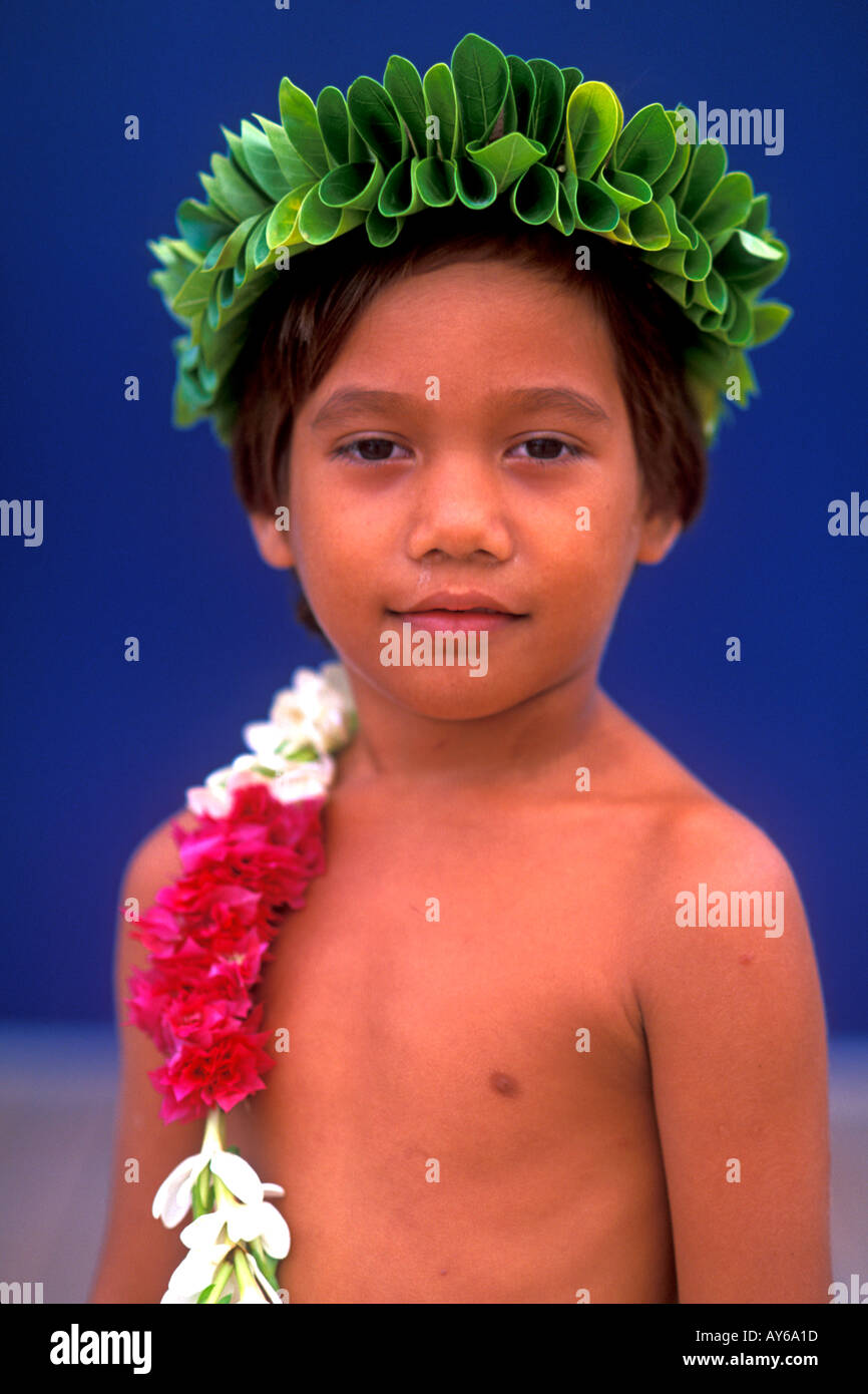 Native child polynesia hi-res stock photography and images - Alamy